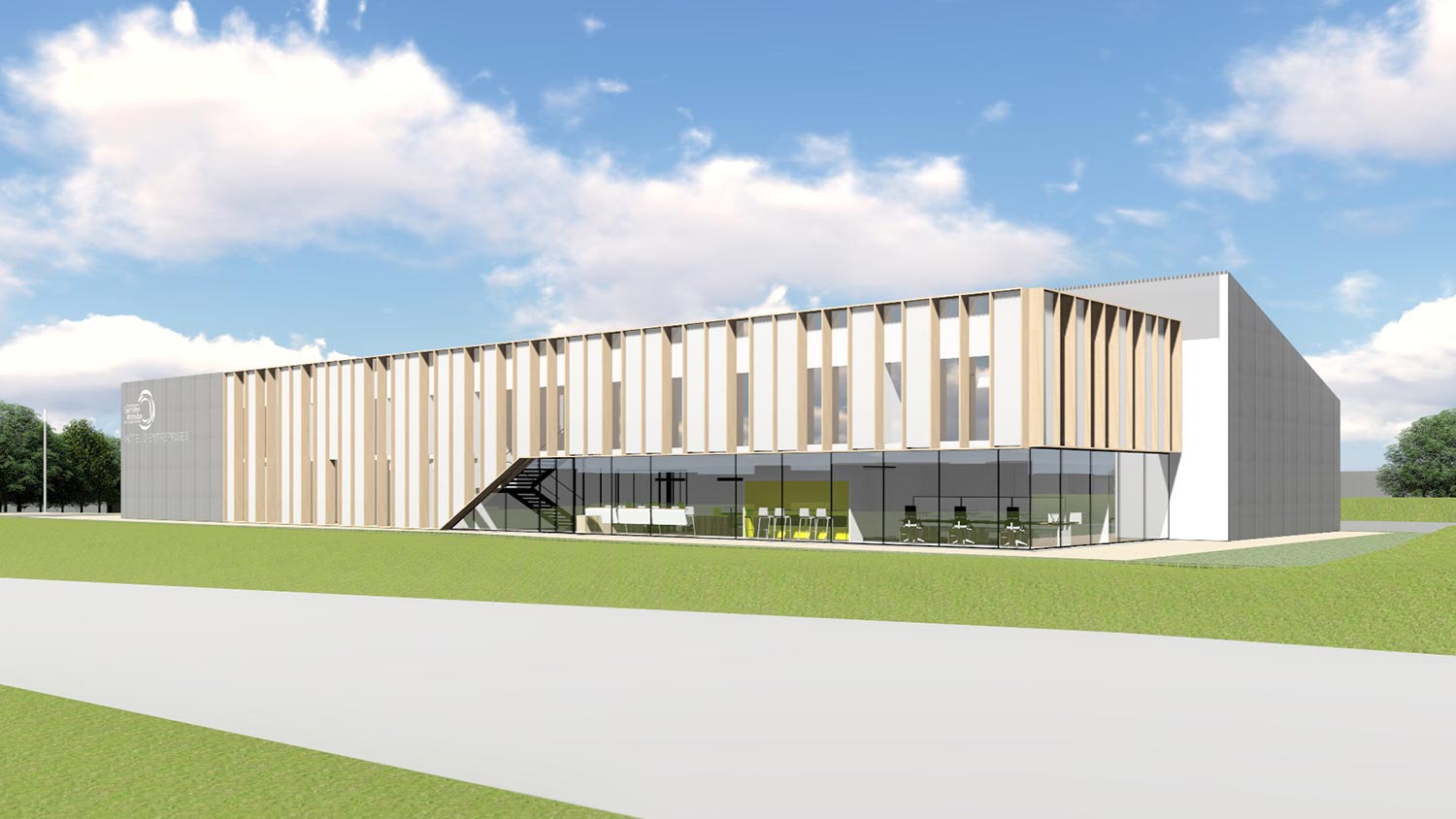 Hôtel d'entreprises - Alt 127 . Architectes